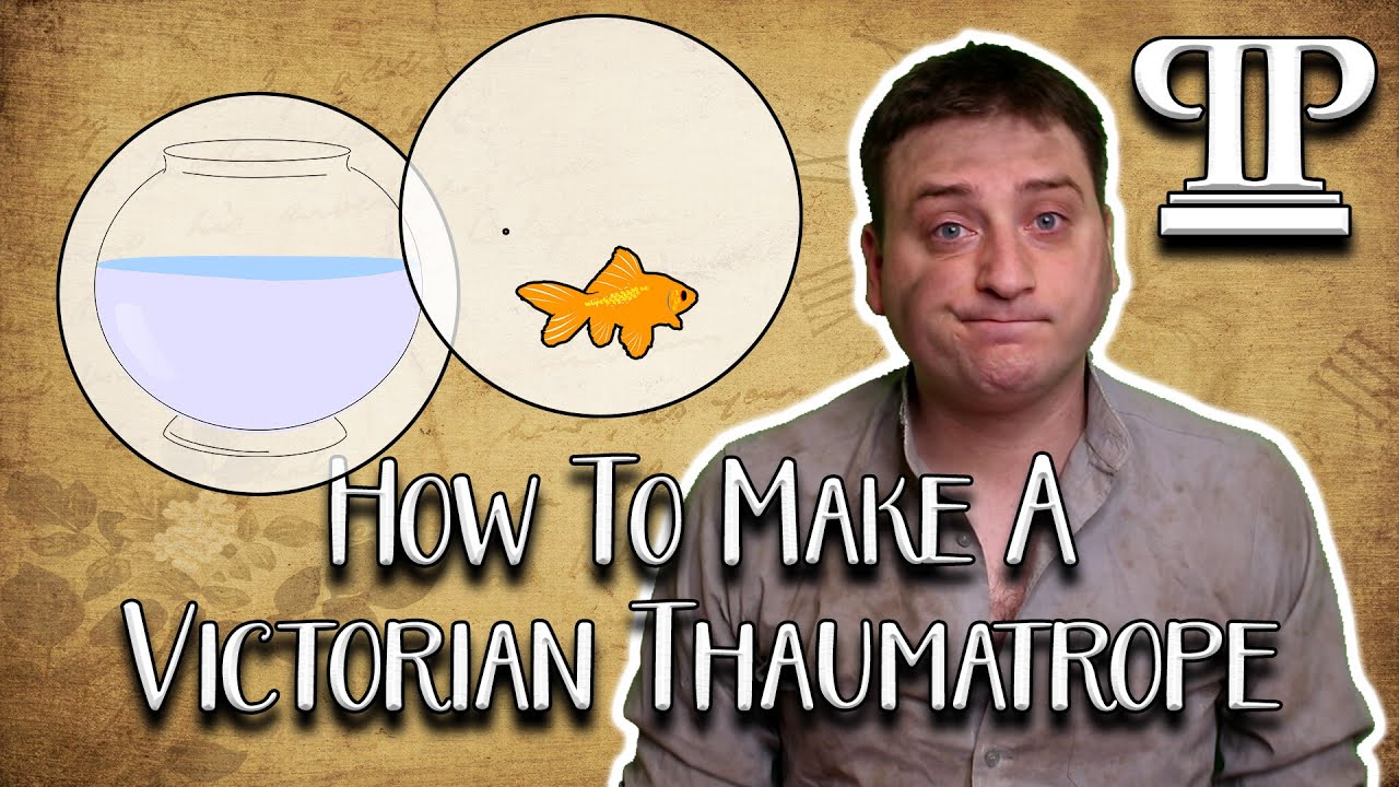 How To Make a Victorian Thaumatrope - YouTube