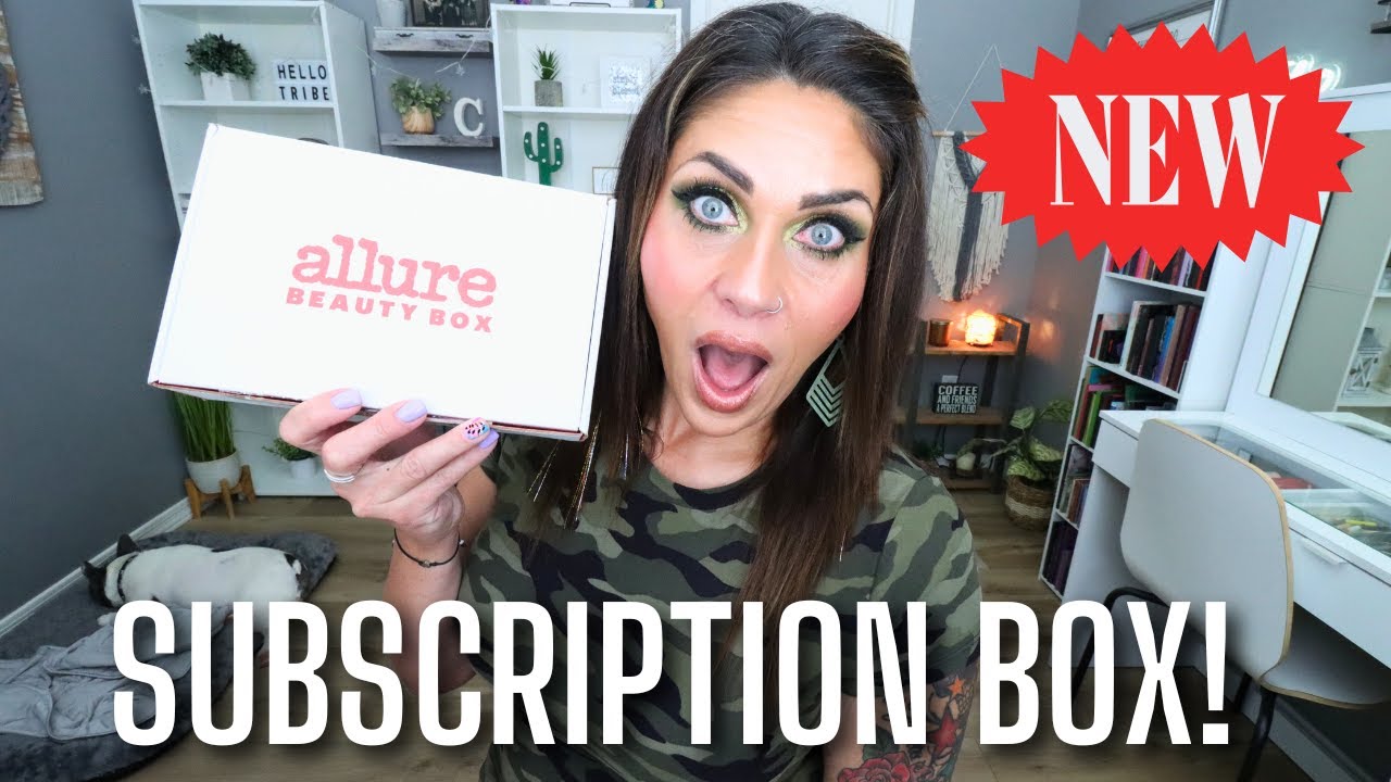 NEW (to me) BEAUTY SUBSCRIPTION BOX!!! IS IT A WIN OR A FAIL?? ALLURE ...