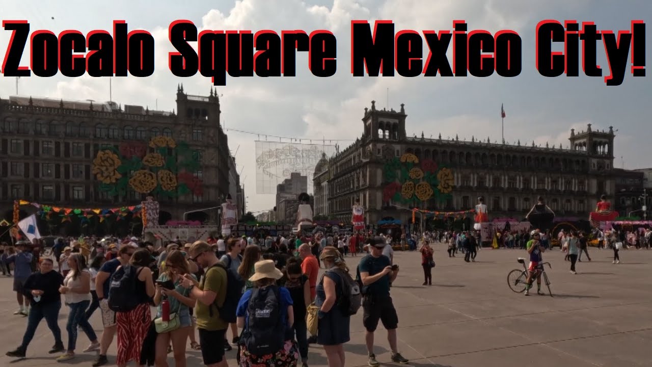 Zocalo Square Mexico City The Perfect Mexico Travel Itinerary: Mexico