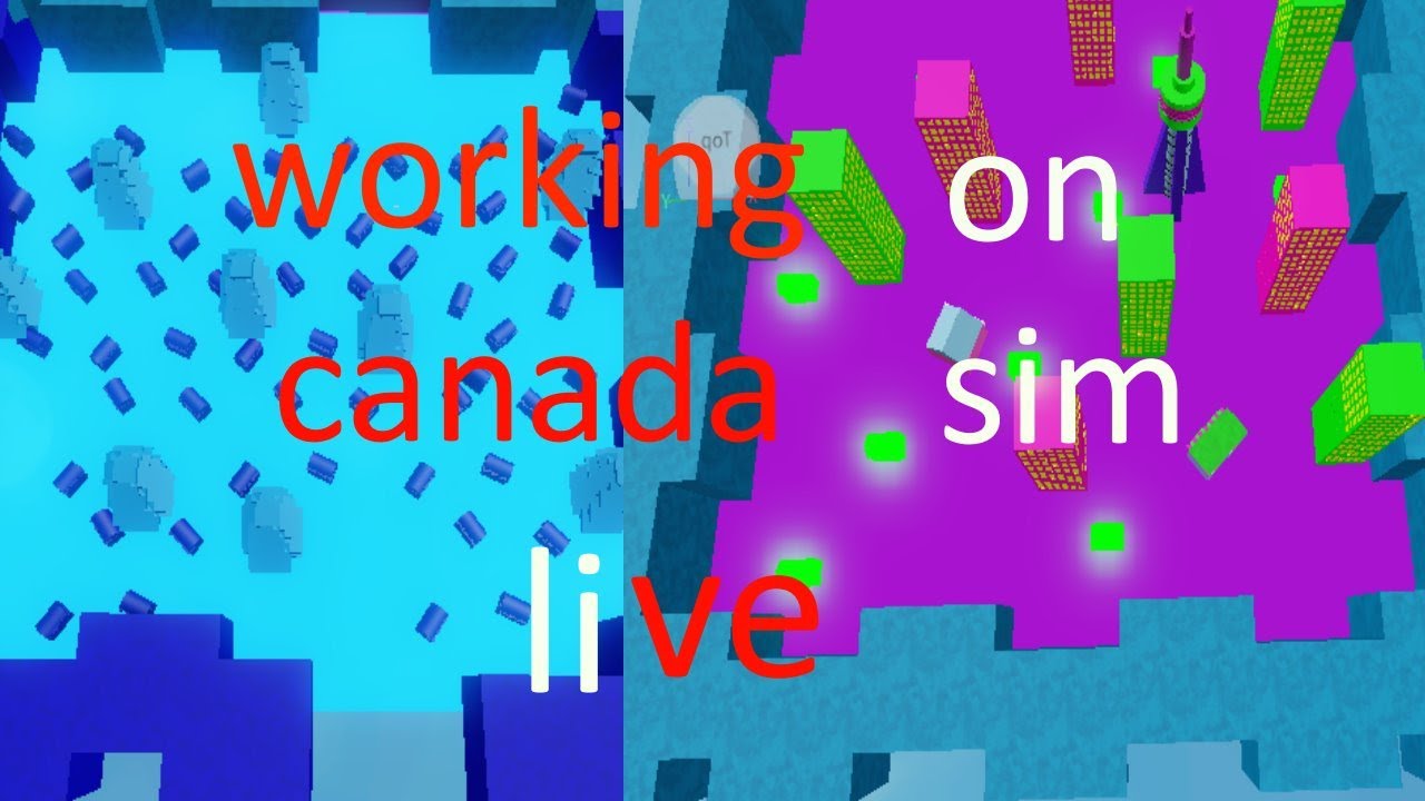 WORKING ON MY GAME (canada sim) - YouTube