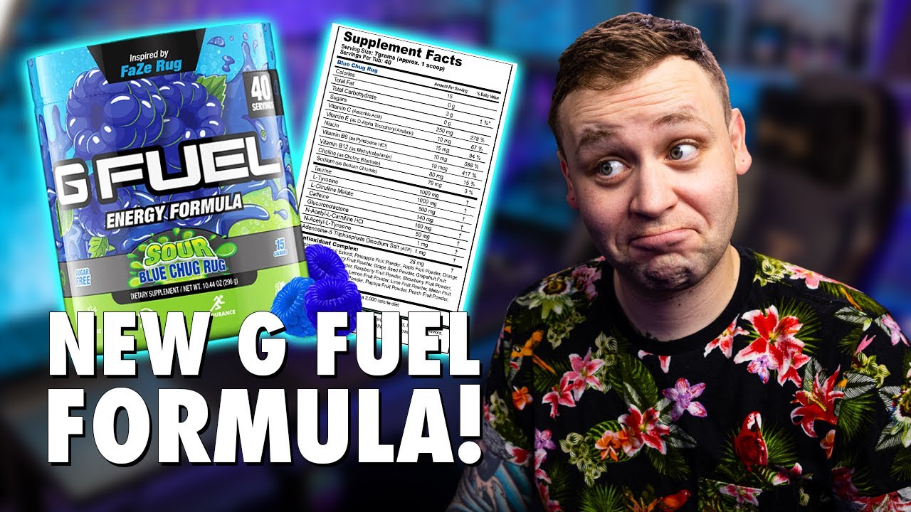 G FUEL has a NEW Formula! But is it GOOD?: Tried and Tested - YouTube