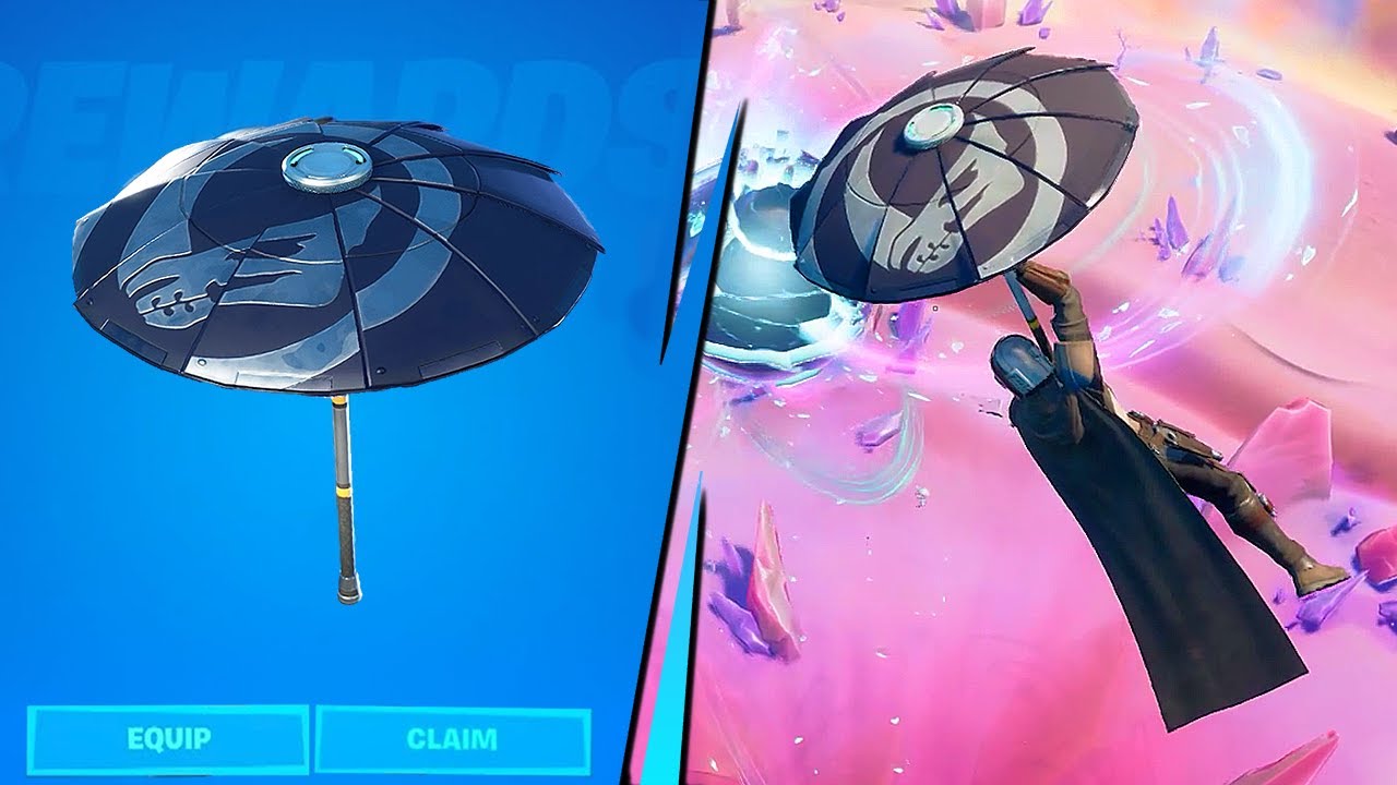 Fortnite Mando's Bounty LTM Free Reward - The Beskar Umbrella Gameplay ...