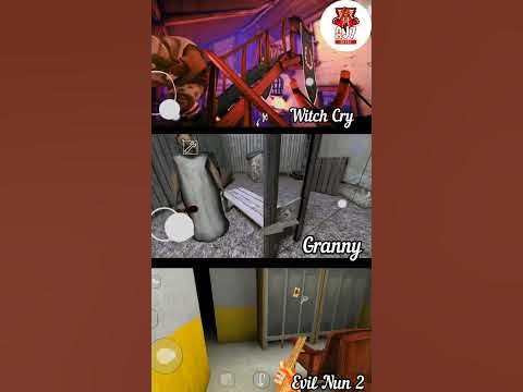 Witch Cry: Horror House Vs Granny👵 Vs Evil Nun 2 AJ7 [ Granny👵shorts ] - YouTube