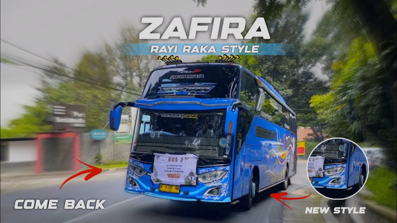 PESONA BIS BANDUNG SELATAN RAYI RAKA STYLE‼️NEW ZAFIRA REBORN || FULL ...