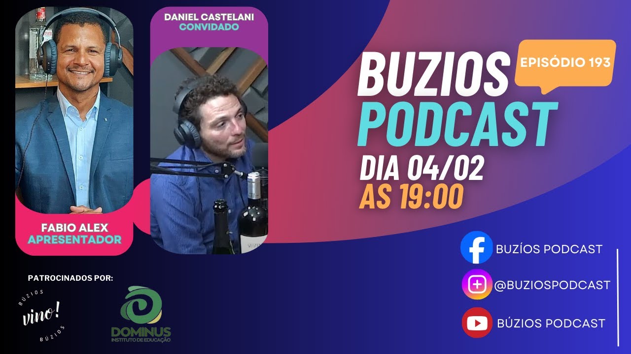DANIEL CASTELLANI #193 BÚZIOS PODCAST - YouTube