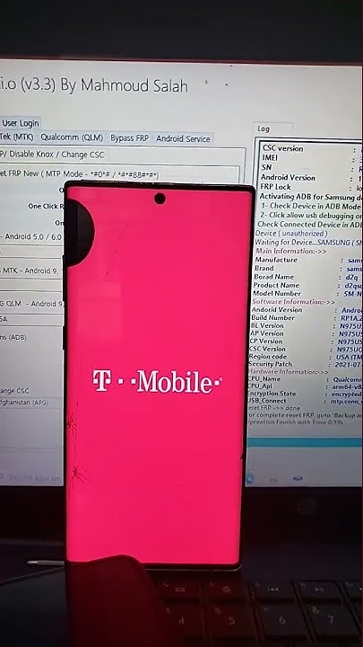 unlock frp note 10 plus done - YouTube