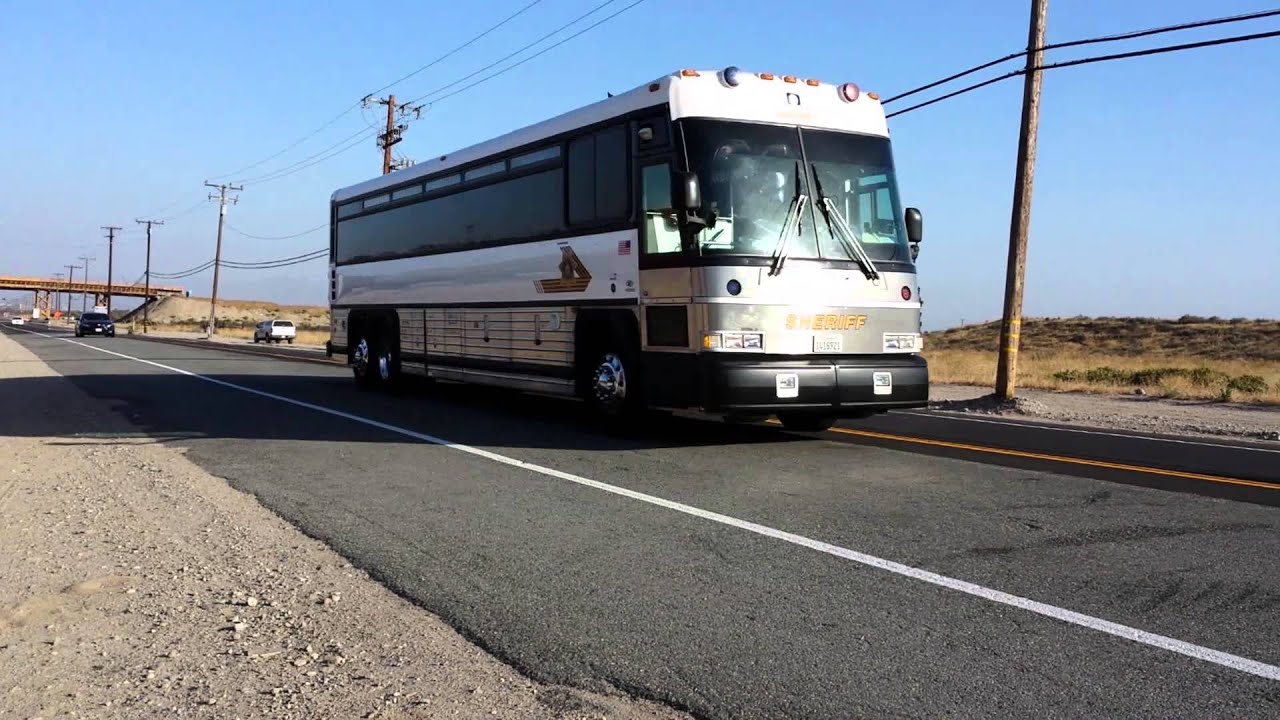 San Bernardino County Sheriff Bus - YouTube