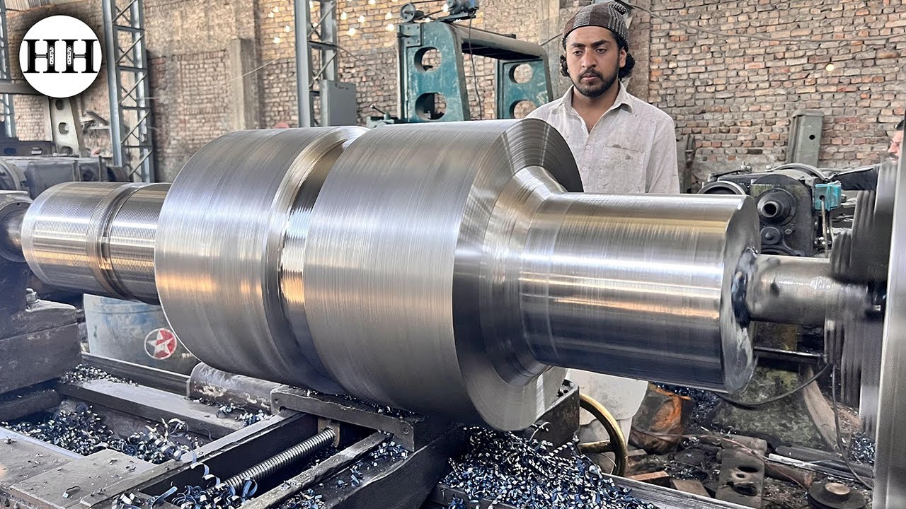 Incredible Machining process of Double helical Pinion Shaft - YouTube