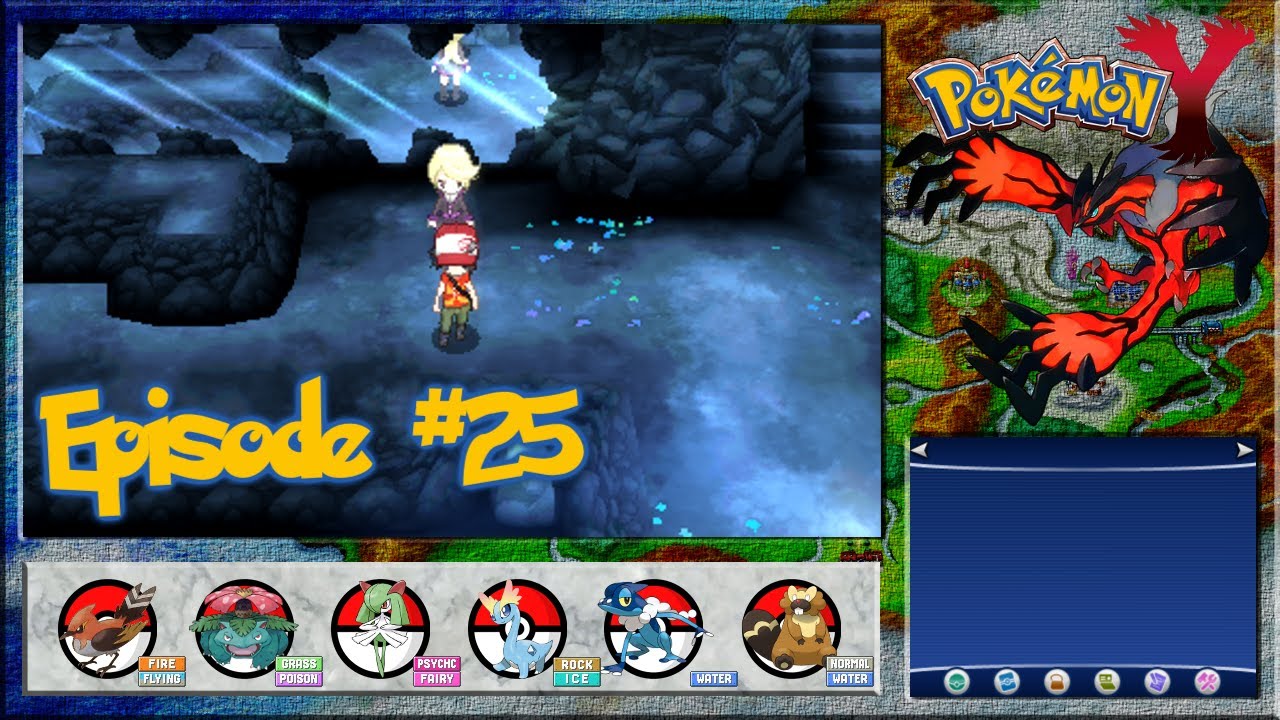 Pokemon Y - The Reflection Cave, Gardevoir Arrives - Episode 25 - YouTube