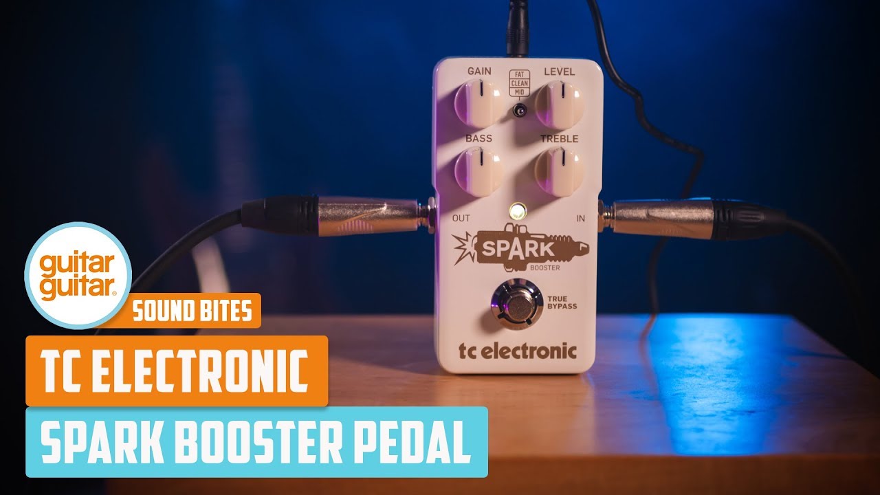 TC Electronic Spark Line Booster Pedal Demo | SOUND BITES - YouTube