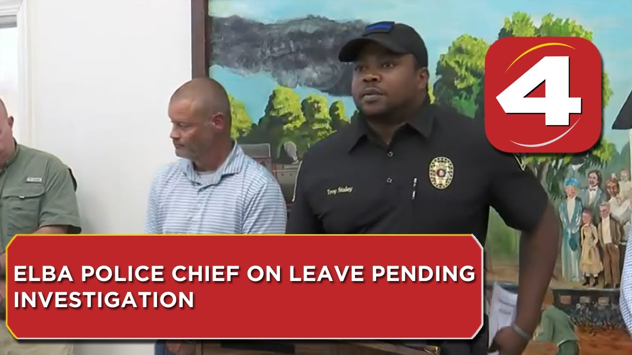 Elba Police Chief on leave pending investigation - YouTube