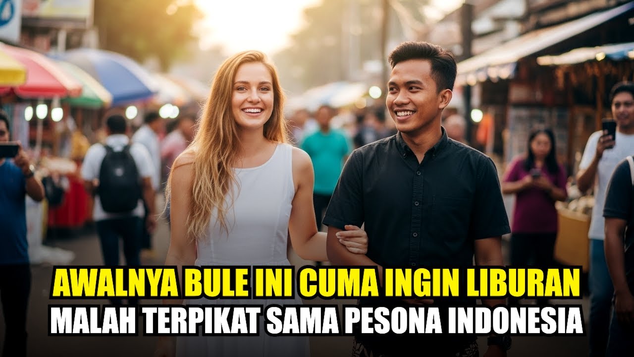 BULE INI CUMA NIAT LIBURAN KE JOGJA… EH MALAH BETAH DAN NIKAH SAMA PEMUDA LOKAL! - YouTube