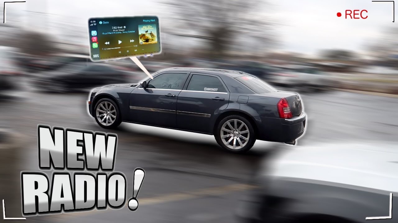 INSTALLING A NEW INFOTAINMENT SYSTEM IN MY CHRYSLER 300C HEMI - YouTube