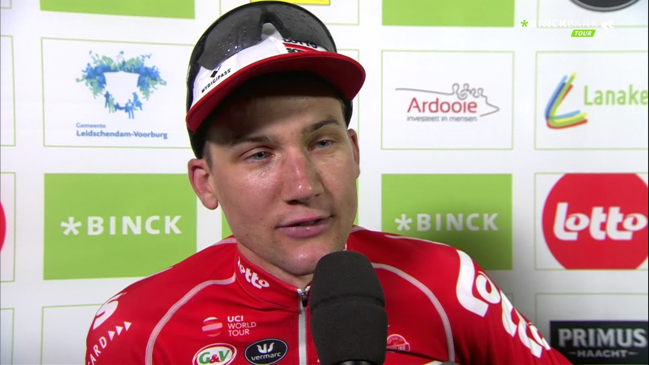 BinckBank Tour: Interview met etappewinnaar Tim Wellens - YouTube