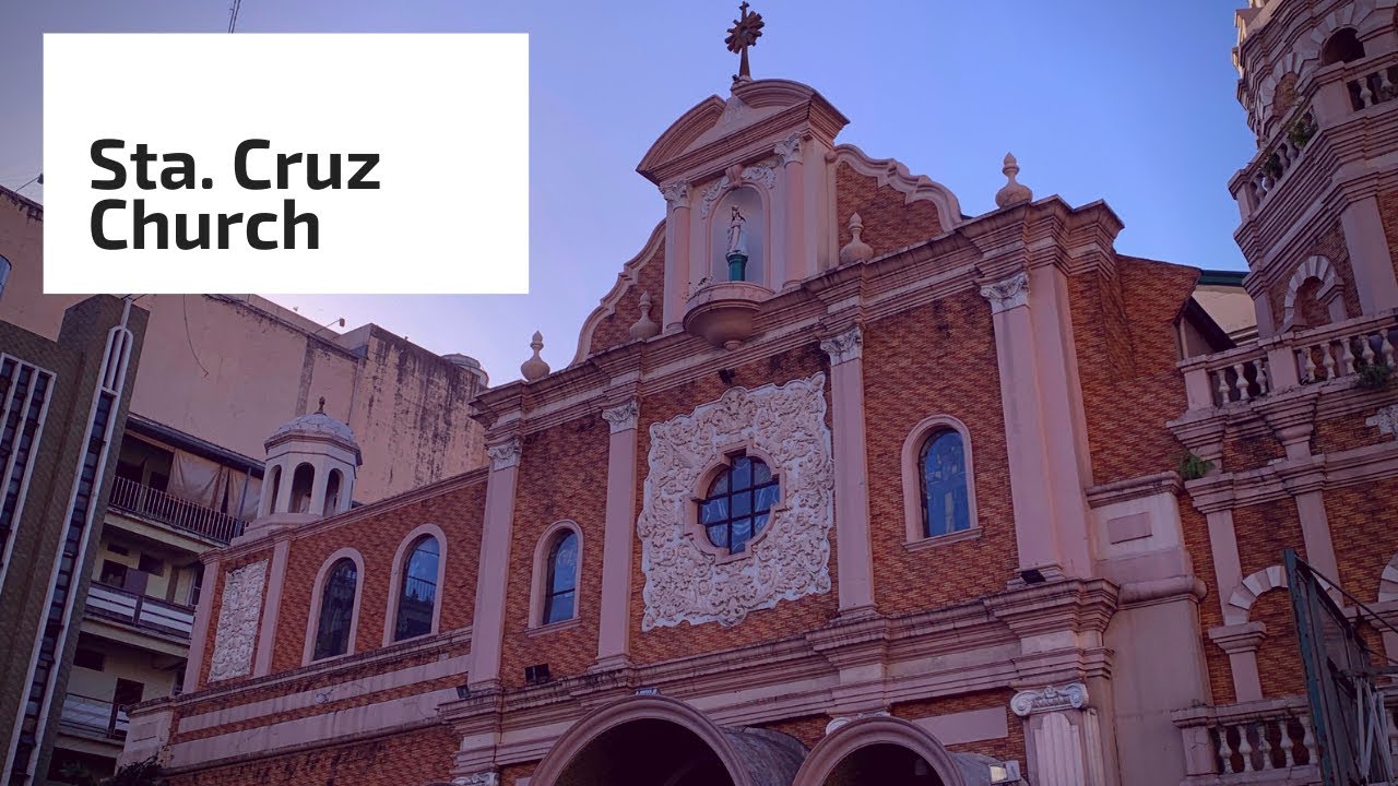 Our Lady Of the Pillar Parish Church (Sta. Cruz Church) - YouTube