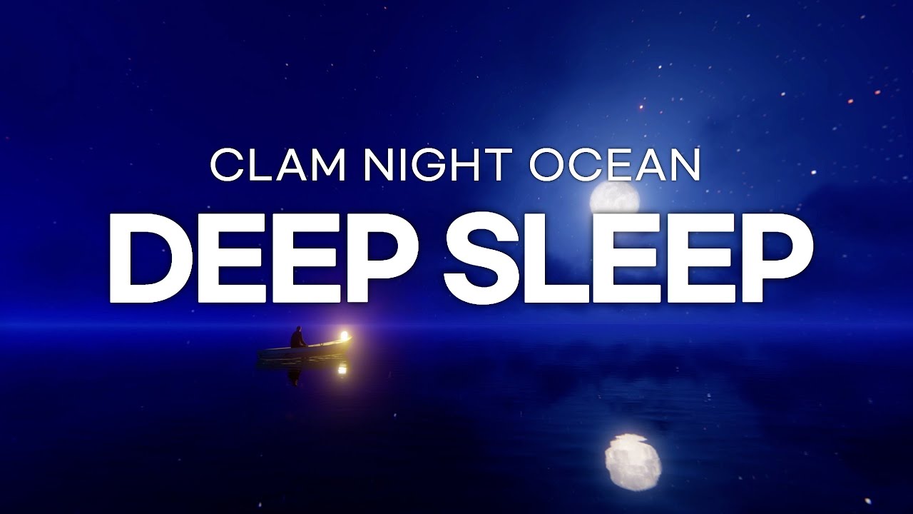 ASMR for Sleepless Nights Clam Night Ocean Wave Sound Reduce Stress ...