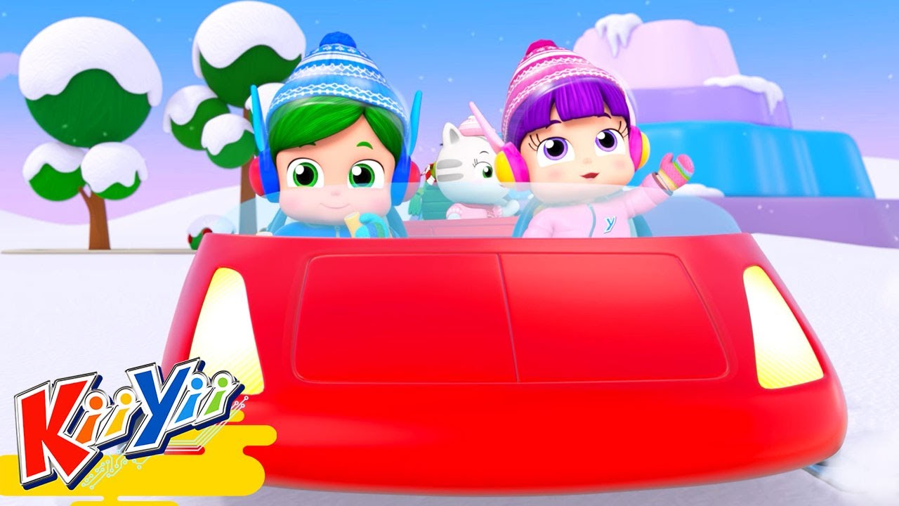Learn Shapes in the Snow! | KiiYii Songs for kids - Sing and Learn ...