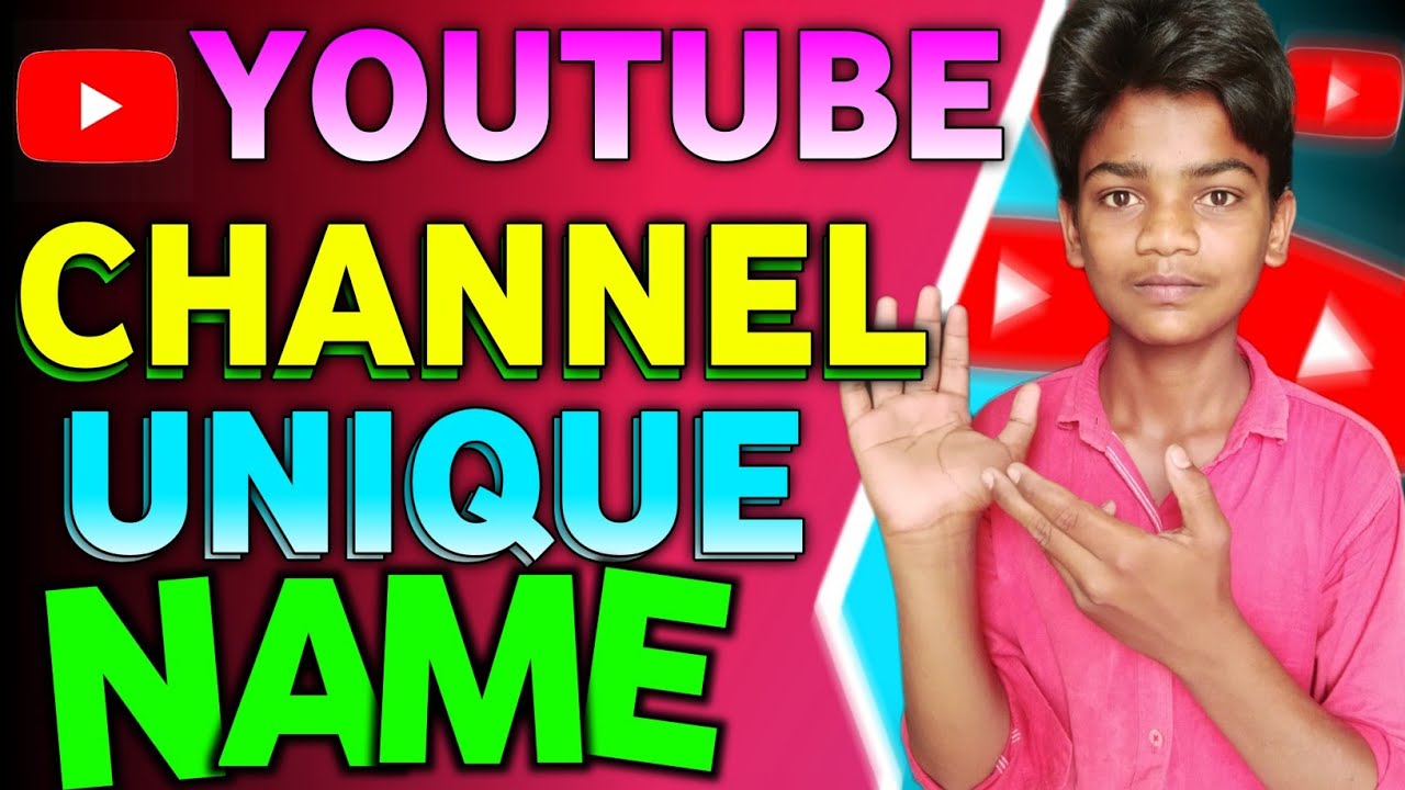 YouTube channel unique name || how to find unique channel name ...