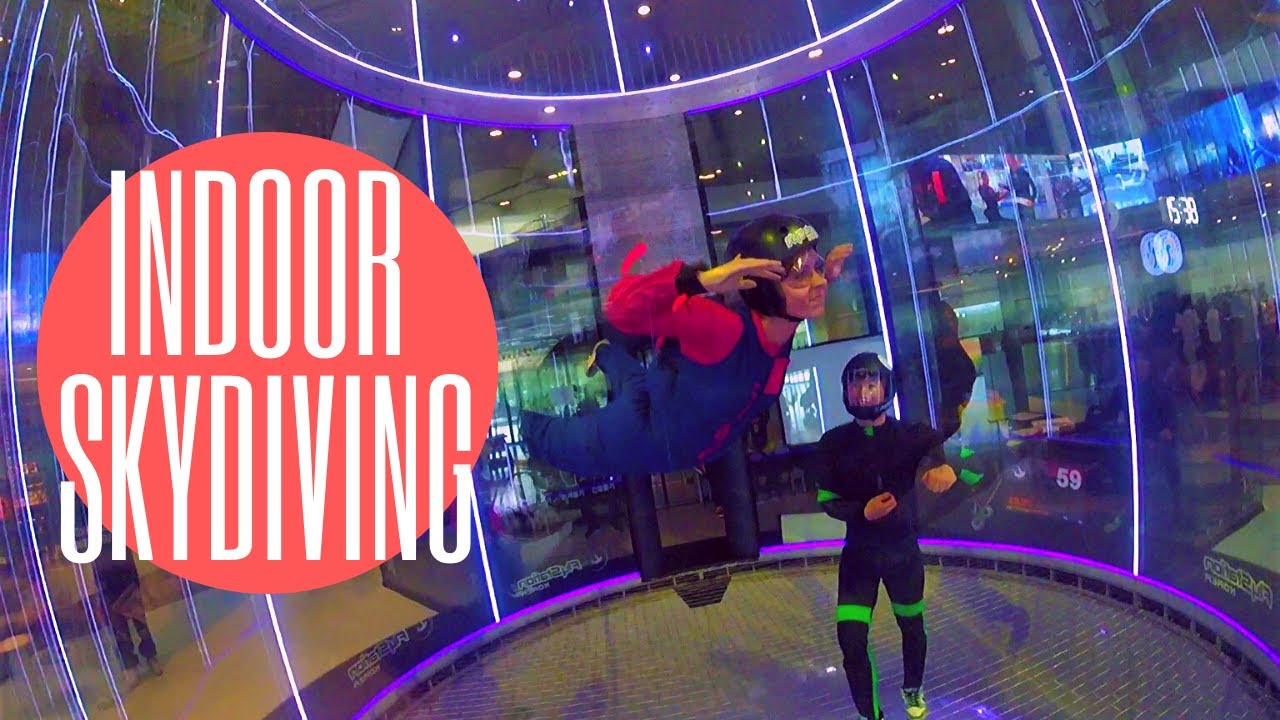 Indoor Skydiving at FlyStation Korea - YouTube