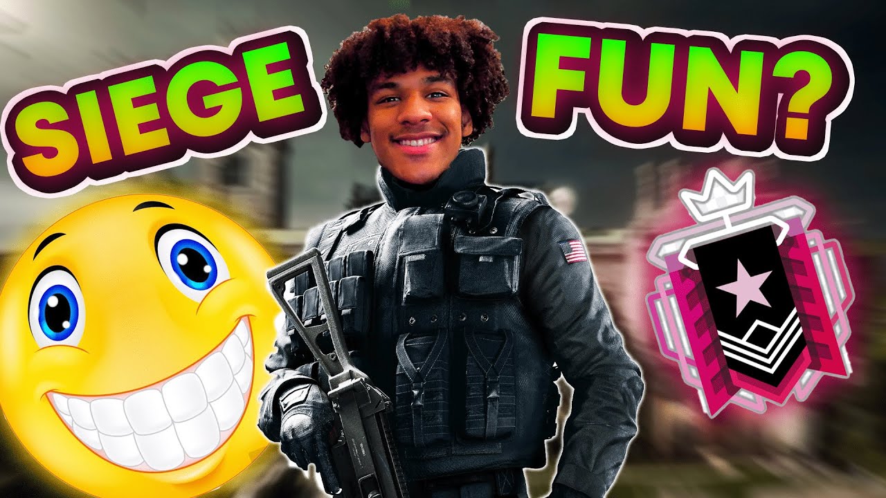 Rainbow Six Siege IS FUN?...right? - YouTube