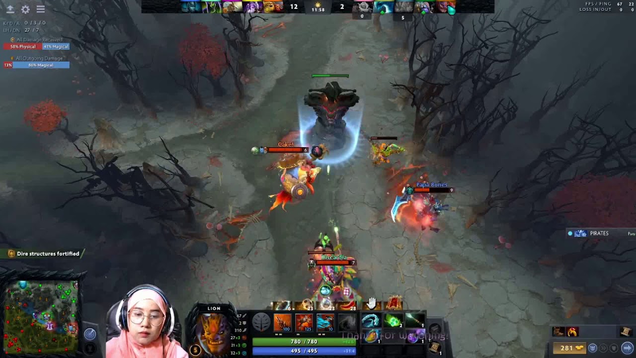 Full Match Dota 2 I played clock as offlaner, and it was good! - YouTube