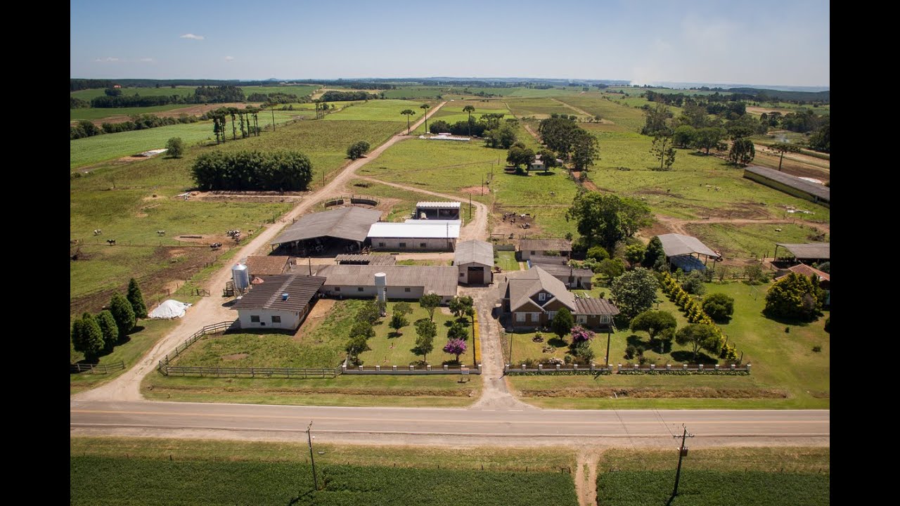 Colônia Witmarsum - PR - Chácara Cristalina - Imagens Aéreas - YouTube