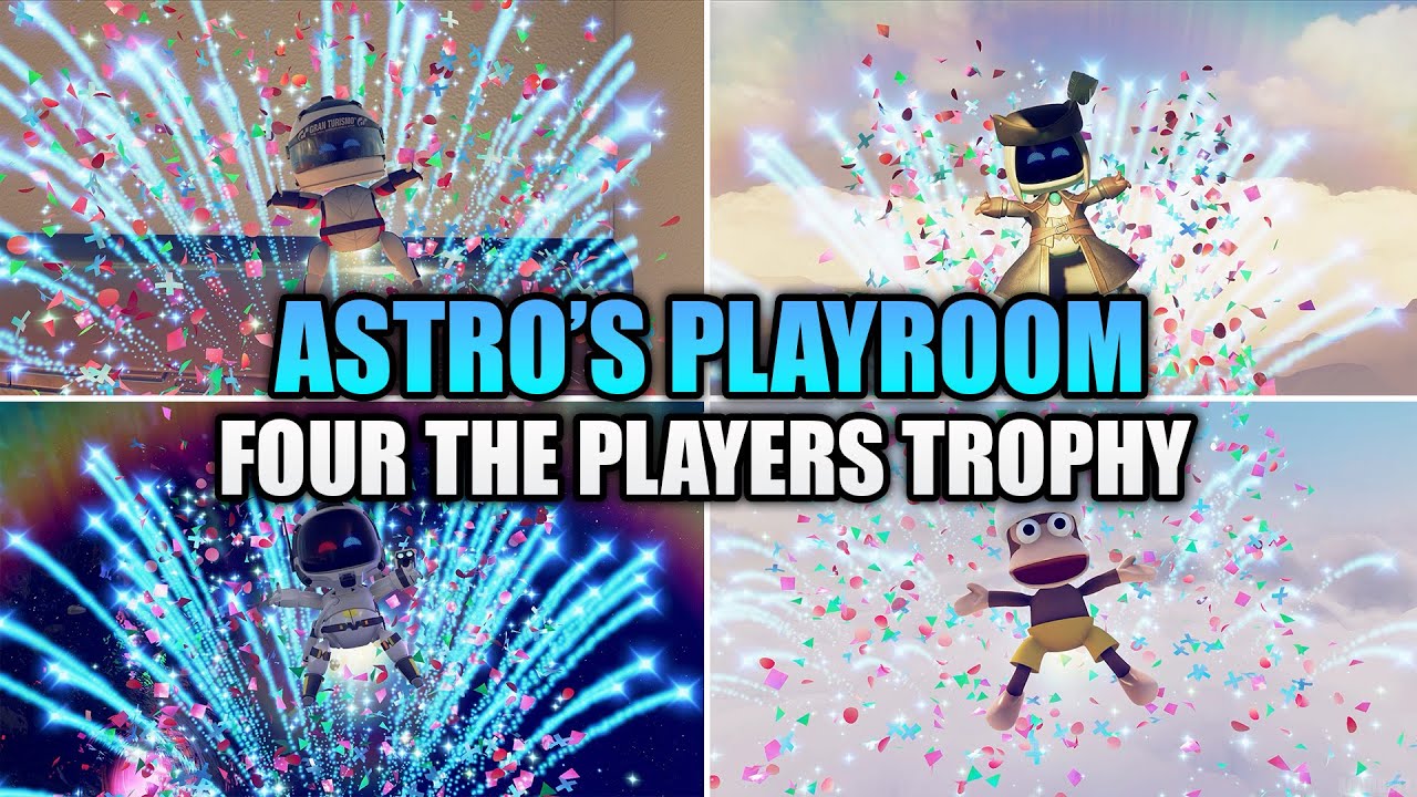 Astro's Playroom Secret Bot Locations - All 4 Special Bots (Four The ...
