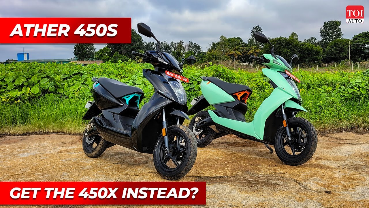 Ather 450S First Ride Review: Low on cost & features? | TOI Auto - YouTube