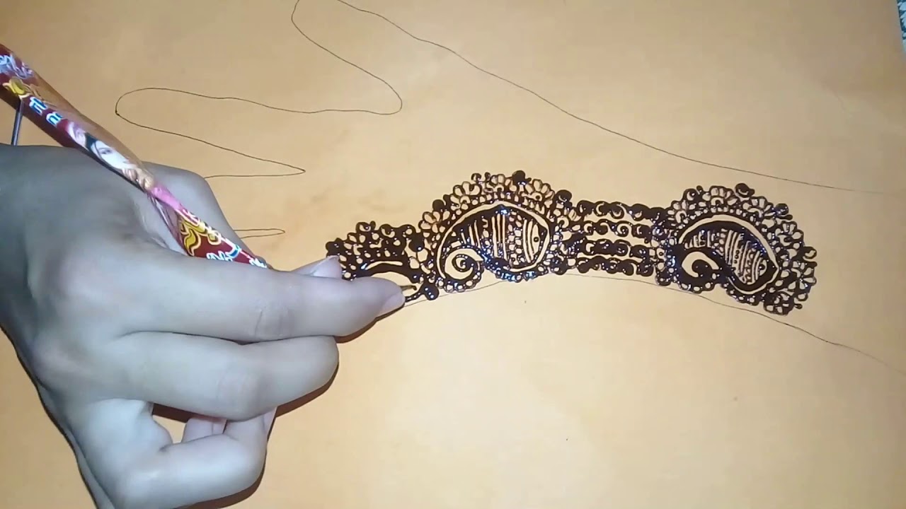 Most Easy And Simple Mending Design Tutorial - YouTube