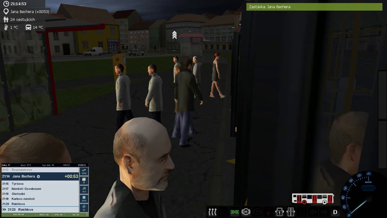 Simt MHD - Linka 17 Na Míráku - Raichlova - YouTube