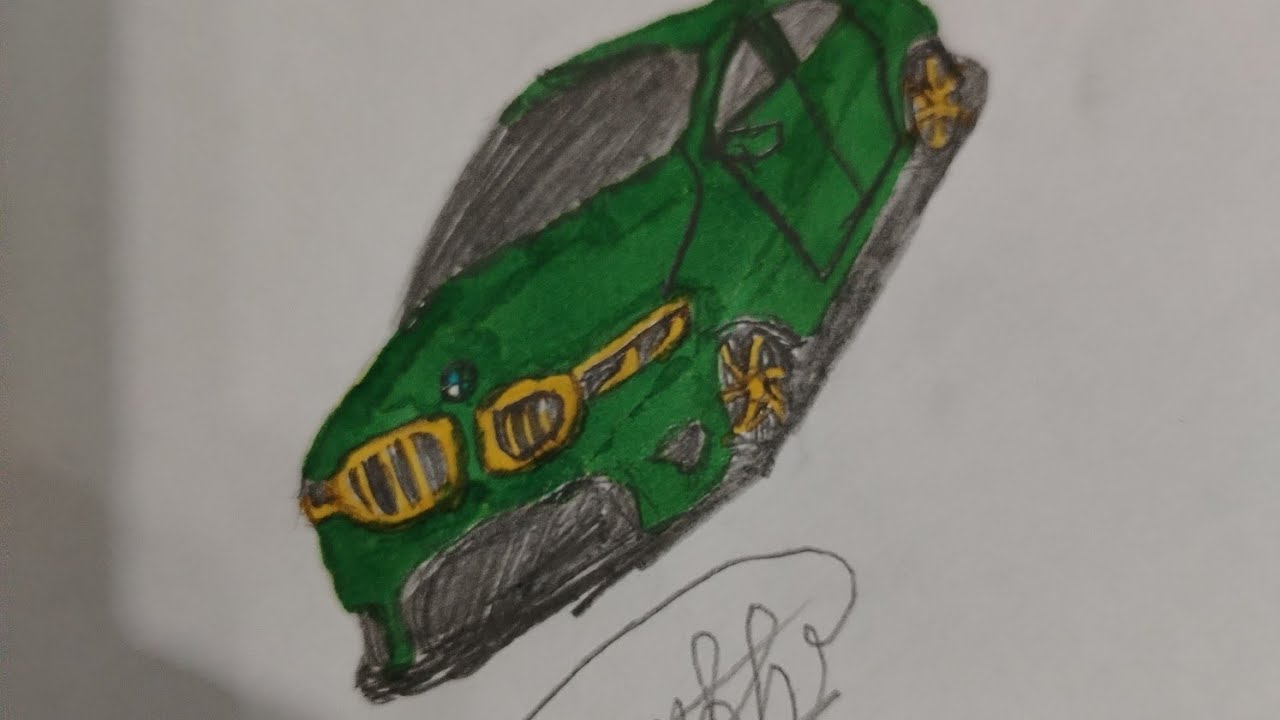 🔴Live Art_page's bmw m5 f90 cs drawing - YouTube