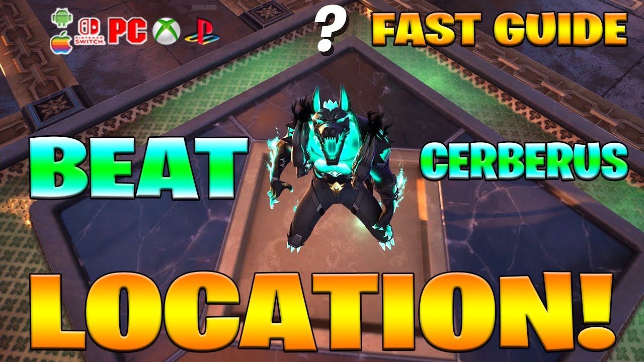 How To Beat & Defeat Cerberus Boss In Fortnite! (SUPER EASY) - YouTube