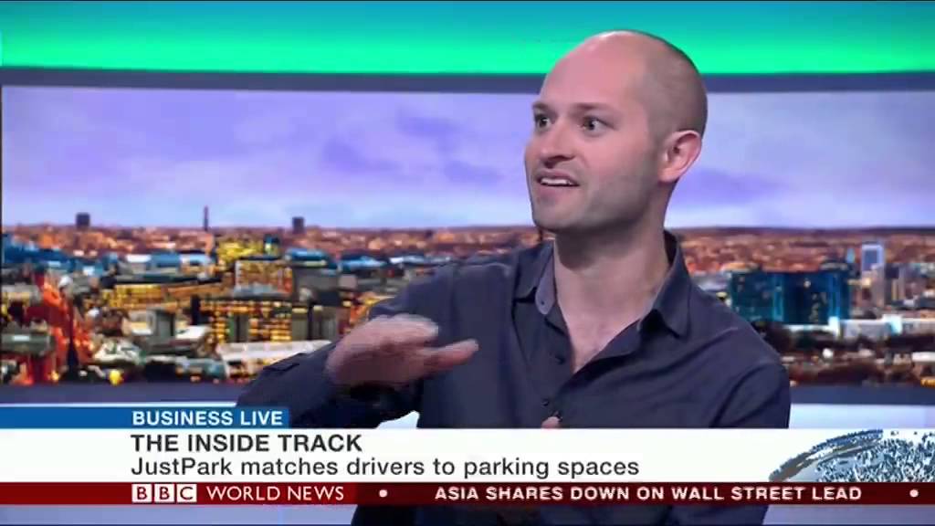 Alex Stephany, CEO of JustPark on BBC World Business Live - YouTube