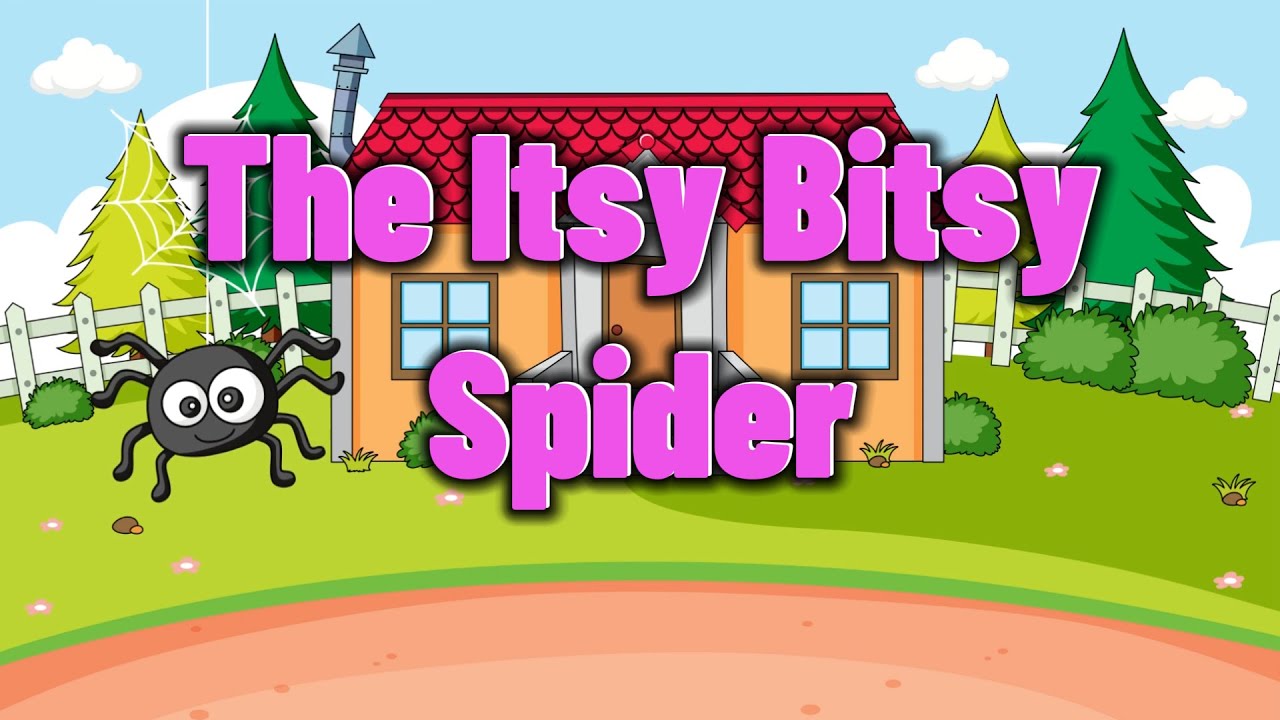 The Itsy Bitsy Spider Song - Fun Kids Song with Lyrics - YouTube