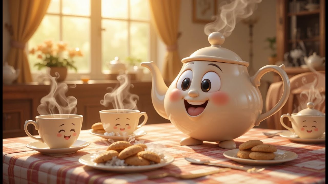 I'm A Little Teapot R1E2203 | Fun and Educational Song For Kids | Jumpy ...