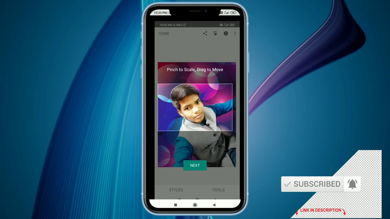 mobile phone ka keyboard पर अपनी photo कैसे लगाएं - YouTube