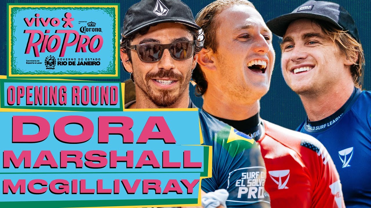 Yago Dora, Jake Marshall, Matthew McGillivray| Vivo Rio Pro presented ...