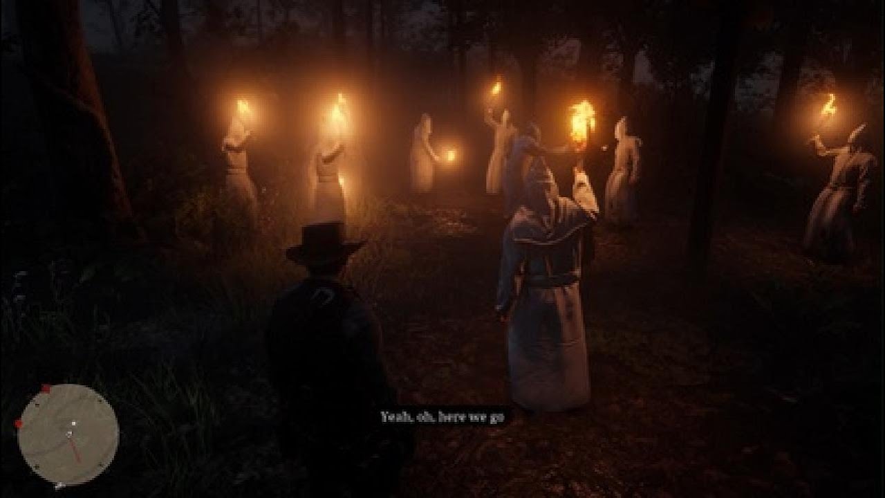 Red Dead Redemption 2 killing grand wizard - YouTube