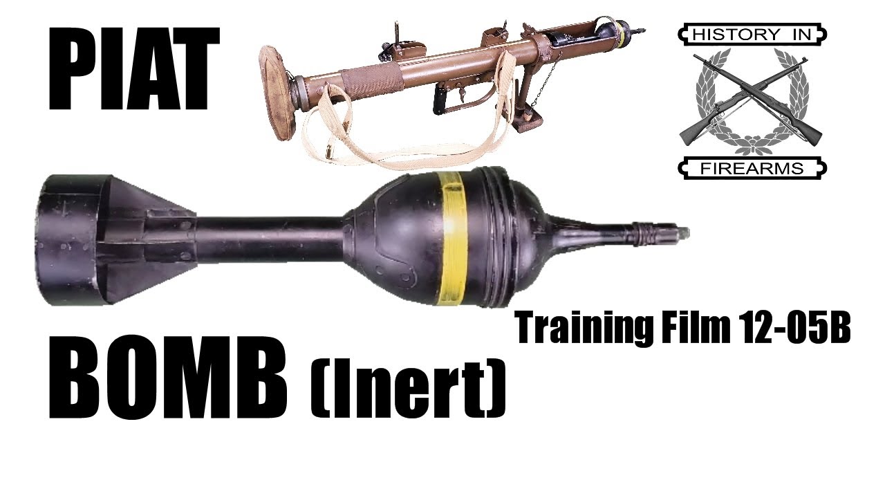PIAT Bomb [Inert] (TF 12-05B) - YouTube