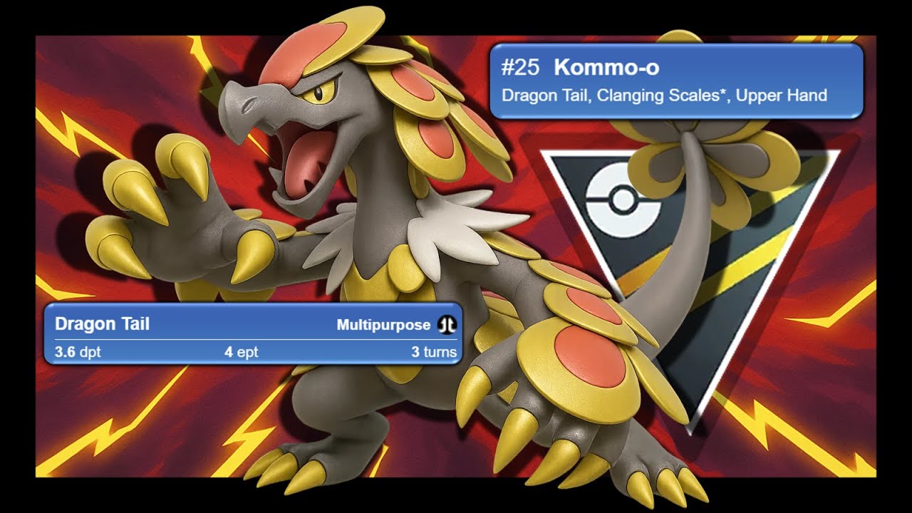 BUFFED KOMMO O Is An INSANE CLOSER for the Open Ultra League! Pokémon Go PvP - YouTube