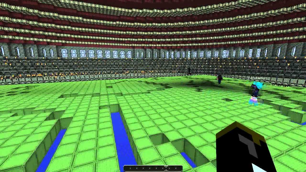 Minecraft Spleef Fail - YouTube