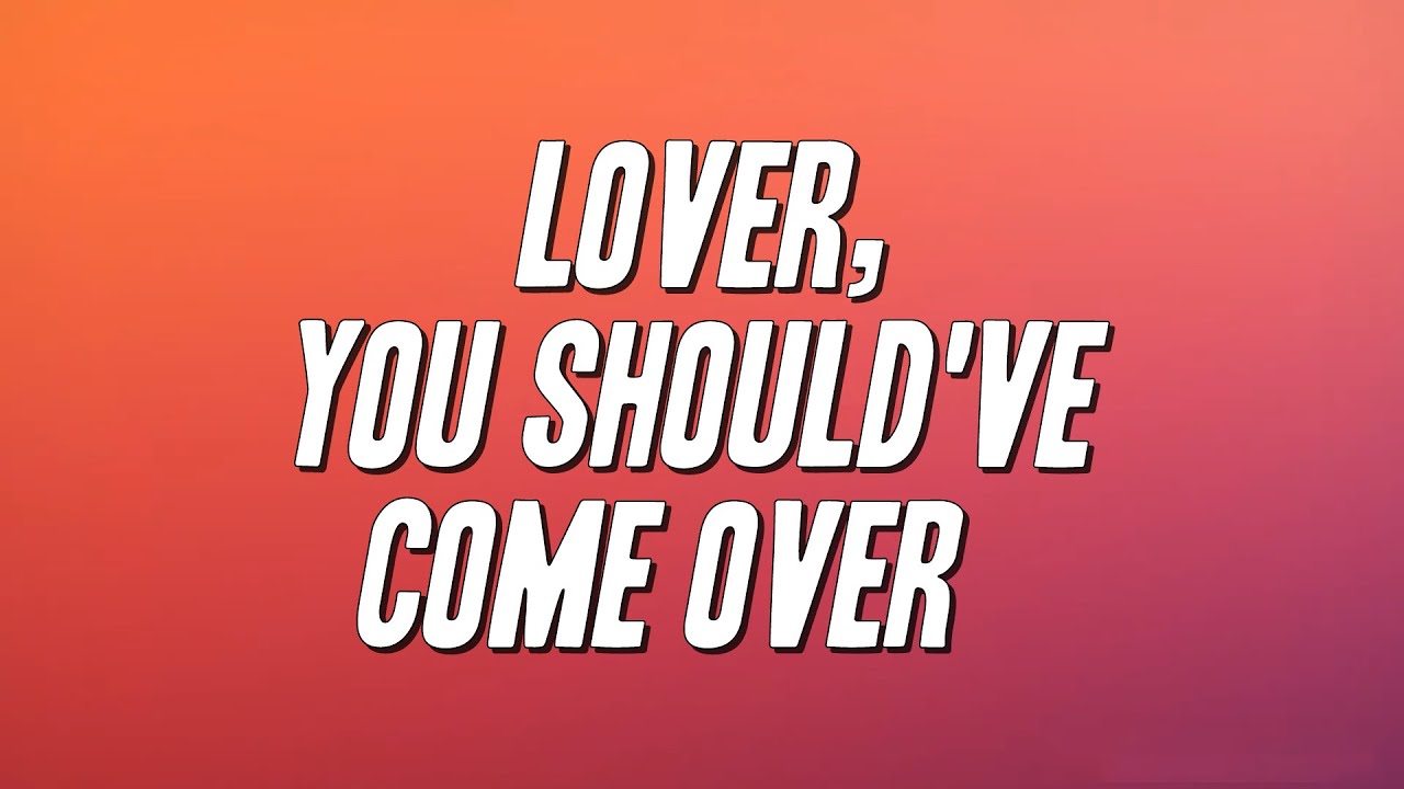 Jeff Buckley - Lover, You Should've Come Over (Lyrics) - YouTube