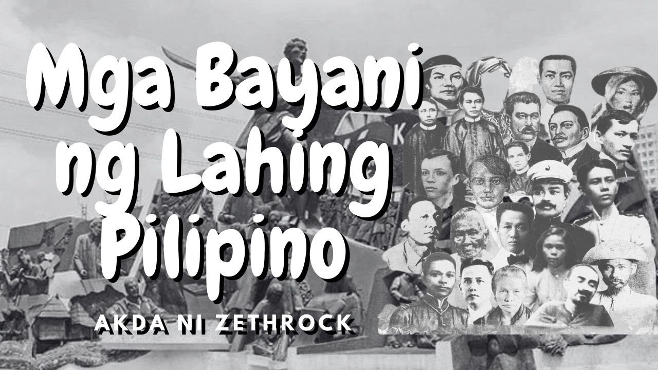 MGA BAYANI NG LAHING PILIPINO│SPOKEN WORD POETRY TAGALOG - YouTube