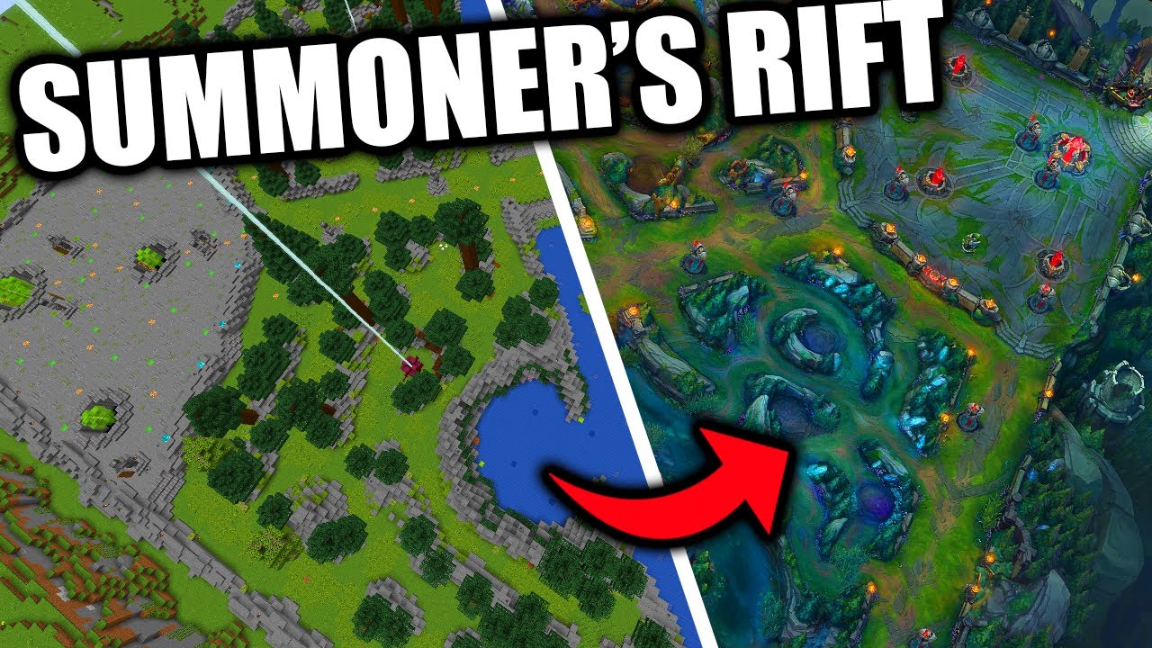 league of legends in minecraft 🤮 - YouTube