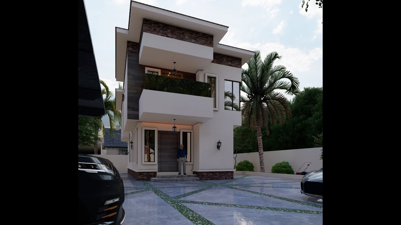 Four Bedroom Duplex Design In Revit Part 4 - YouTube