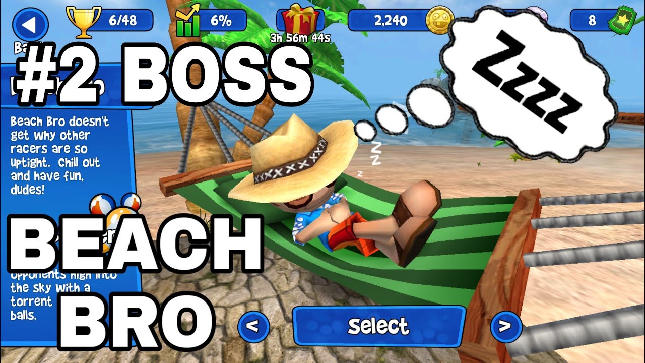 Beach Buggy Racing - 2nd Boss | Beach Bro | The Game - YouTube