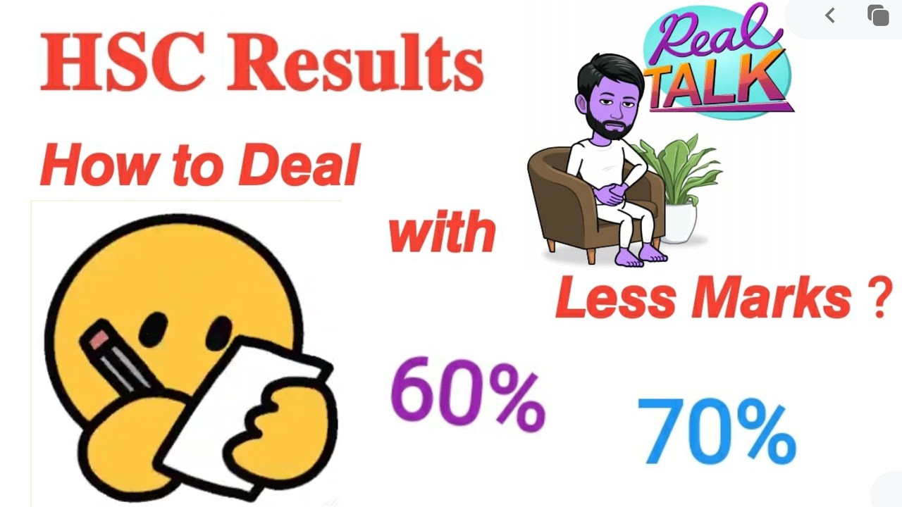 How to Deal with Less Marks? | HSC results - YouTube