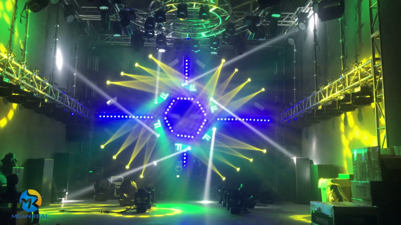 MEANREAL Lighting Show 2017 - YouTube