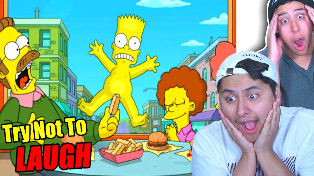 Try Not To Laugh! The Simpsons Edition #2 - YouTube