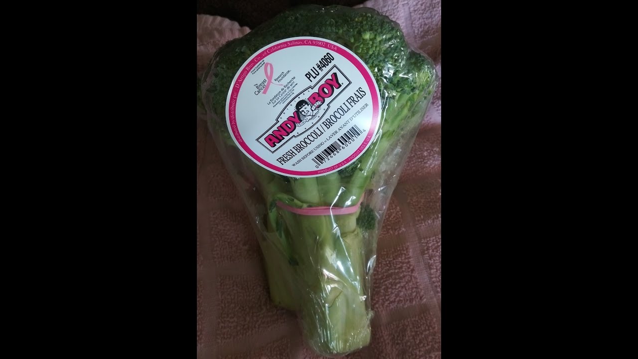 Andy Boy Fresh Broccoli #4060 Review - YouTube